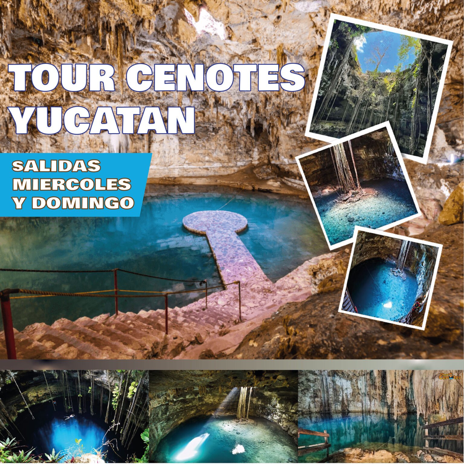 Cenotes en Yucatán - playa explora tours